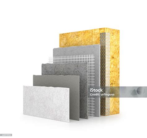 Isolasi Termal Dinding Ilustrasi 3d Ilustrasi Stok Unduh Gambar Sekarang Isolasi Cat