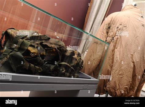 The Daysack And Jacket Lance Corporal Matt Croucher Was Wearing When He