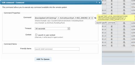 Set User Active Hours Windows WanPulse