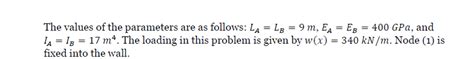 solved for the following problems 1 write out the element