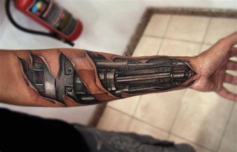 Robotic Arm Tattoo