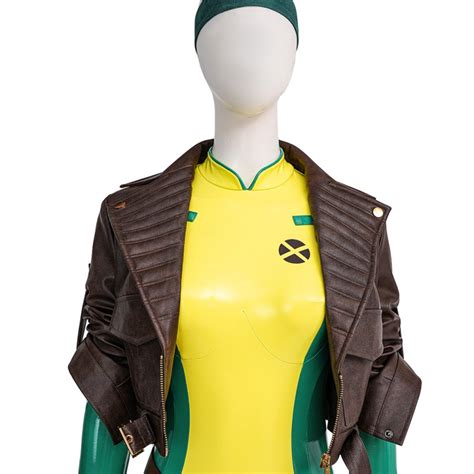 X Men Anna Marie Cosplay Costume Rogue Halloween Suit Ccosplay