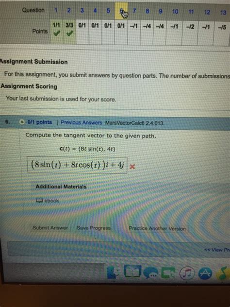 Solved Compute The Tangent Vector To The Given Path C T Chegg