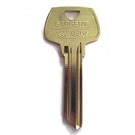 Sargent 6270ln 6 Pin Key Blank With Ln Keyway