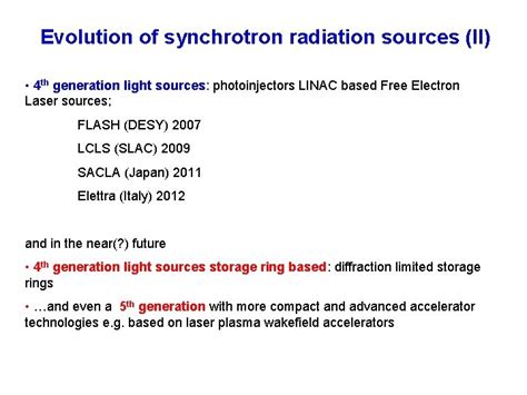 Synchrotron Radiation R Bartolini John Adams Institute For