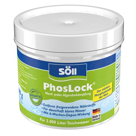 S Ll 80505 Phoslock Algae Stop Phosphate Binder 100g For Year Round Pond Maintenance And Algae