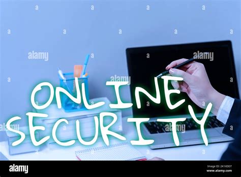 Text Caption Presenting Online Securityrules To Protect Against Attacks Over The Internet Word