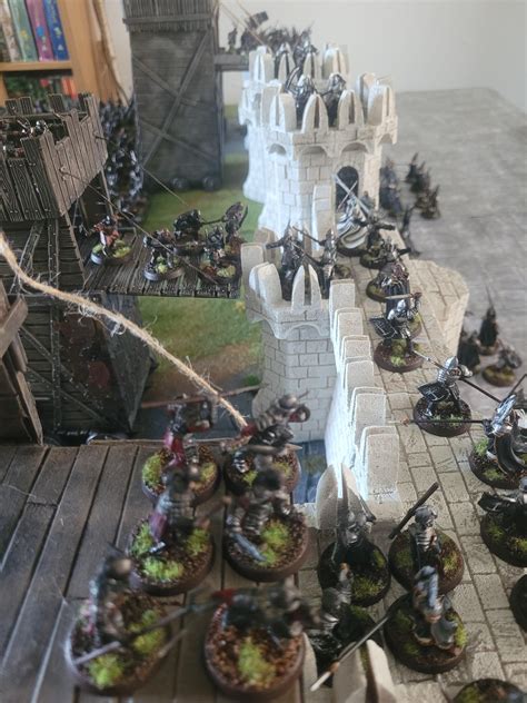 Update On Siege Of Minas Tirith Rmiddleearthminiatures