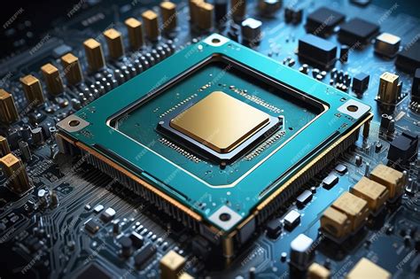 Tecnología De La Placa De Circuitos Procesadores Centrales De
