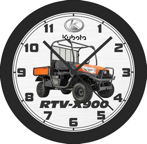 Kubota Rtv X900 Utv Wall Clock Free Us Ship