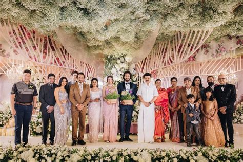Actor Umapathy Ramaiah Weds Actress Aishwarya Arjun Wedding Reception Stills Chennaionline