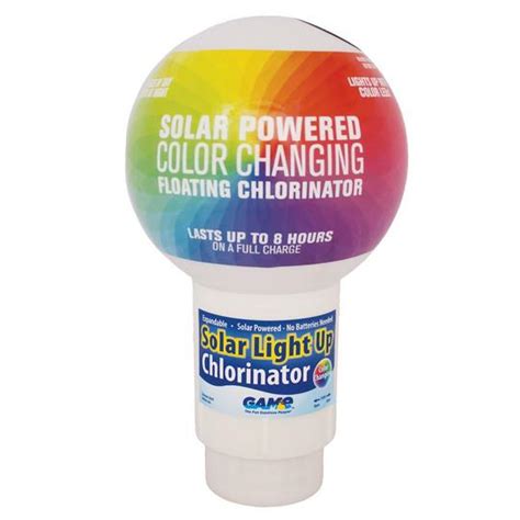 Solar Led Globe Chlorinator Leslies Pool Supplies
