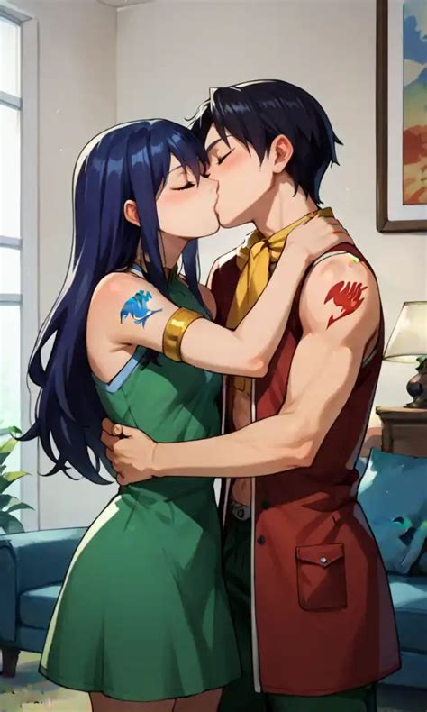 Romeo And Wendy Kissing Ai Art Pixai