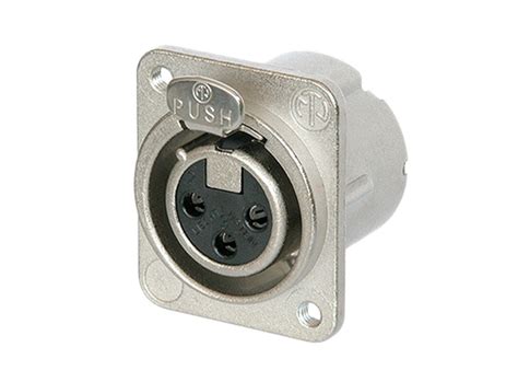 Neutrik Chassis Mount Xlr Connector Female