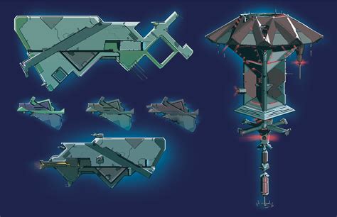 Spaceship Unity Behance