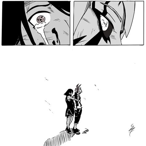 Referenced Cursed Sasuke Scene From The Old Naruto To Recreate This