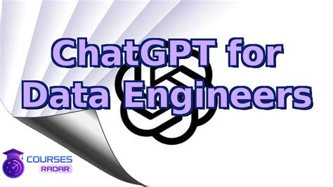 Chatgpt For Data Engineers Free Course