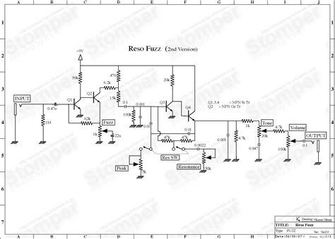 Stomp Box Schematics