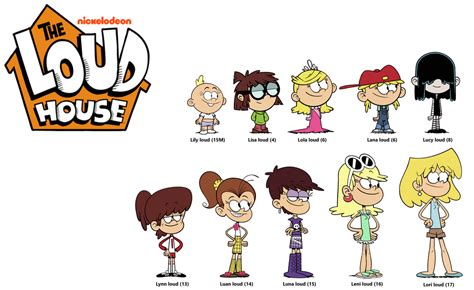 The Loud House Sisters By Andradenogueira1 On Deviantart