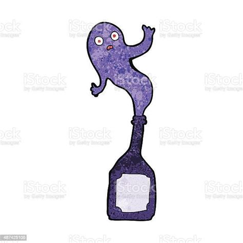 말풍선이 있는 병 고스트 갇힌에 대한 스톡 벡터 아트 및 기타 이미지 갇힌 그리기 낙서 드로잉 Istock