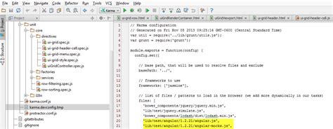 UI Grid Using Webstorm 8 To Run UI Grid Unit Tests