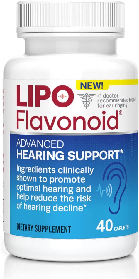Lipo Flavonoid Advanced Hearing Support Daily Supplement