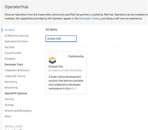 Remote Development With Eclipse Che In Openshift Blogs Perficient