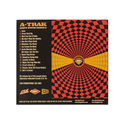 A Trak Dirty South Dance 2 Cd Fools Gold Records