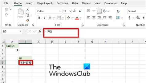Comment Utiliser La Fonction Pi Dans Excel Moyens Io