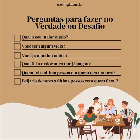 151 Perguntas Para Fazer No Verdade Ou Desafio
