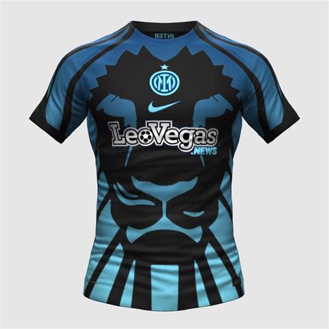 Nike X Inter Home Kit Concept 23 24 LeoVegas Ver FIFA 23 Kit