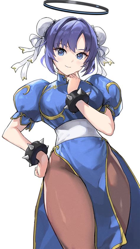 Amado Shin Chun Li Yuuka Blue Archive Blue Archive Capcom