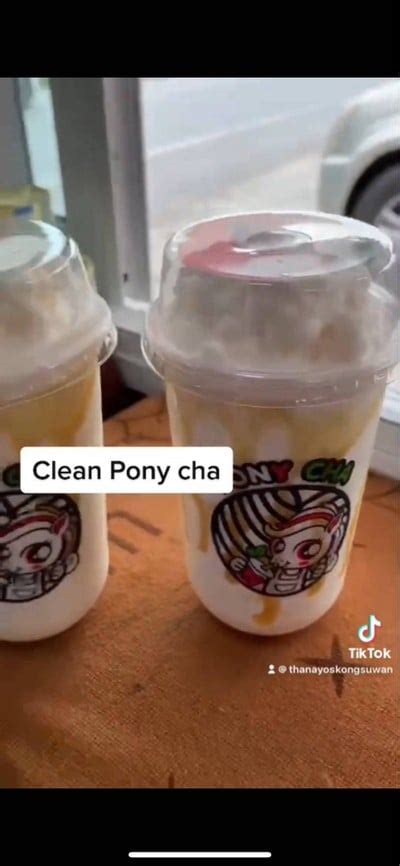 รูป โพนี่ ชา สาขาซีเจซูปเปอร์มาร์เก็ต 🦄🧋🦄🧋 ซีเจซูปเปอร์มาร์เก็ต ตลาดกิจเจริญ