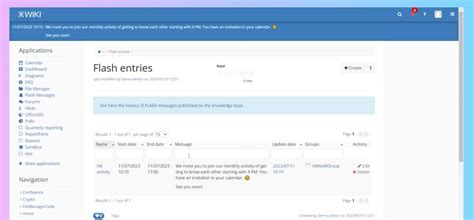 Xwiki On Linkedin How To Create Notifications With Flash Messages Application Pro