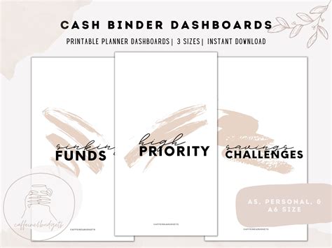 cash stuffing dashboards artofit