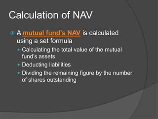 Net Asset Value NAV PDF