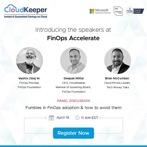 Finops Costoptimization Cloudkeeper Paneldiscussion Costsavings