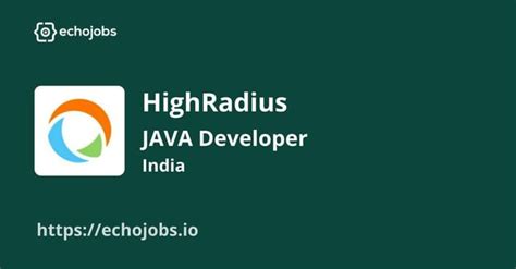 Highradius Is Hiring Java Developer Bhubaneswar 4 6 Years India Java Spring Microservices