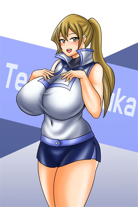 Rule 34 1girls Alexis Rhodes Blonde Hair Breast Grab Treezero Yu Gi