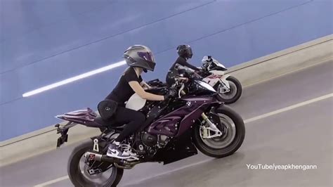 Bmw S1000rr Girl Ride Youtube