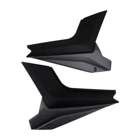 Tapa Lateral Derecha Izquierda Negro Set Veloci Razzer Supermoto