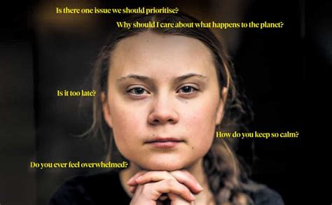 Greta Thunberg ‘they See Us As A Threat Because Were Having An Impact Greta Thunberg The