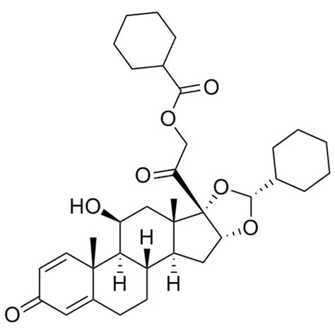 21 Desisobutyryl 21 Cyclohexanoic Acid Ciclesonide Axios Research