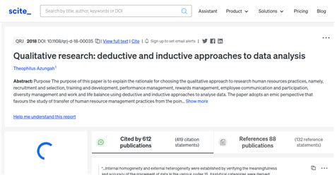 Qualitative Research Deductive And Inductive Approaches To Data