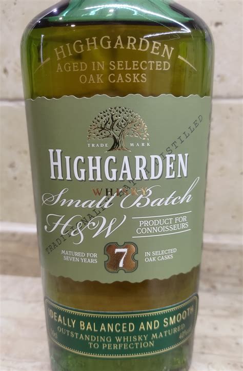 Виски Highgarden | Пикабу