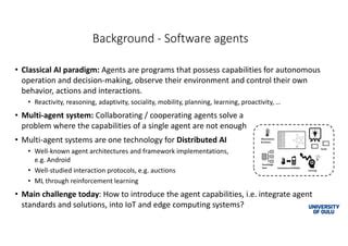 Distributed Artificial Intelligence With Multi Agent Systems For Mec Pdf