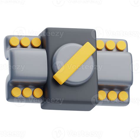 3d Electrical Transfer Switch Component Illustration 51797736 Png