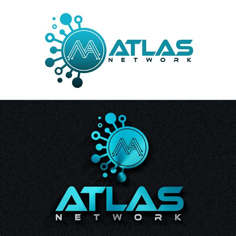 Serious Modern Internet Logo Design For Network Atlas By Doc Ign