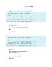 Homework12 Pdf HomeWork 12 1 Implement The Static Method Declared As