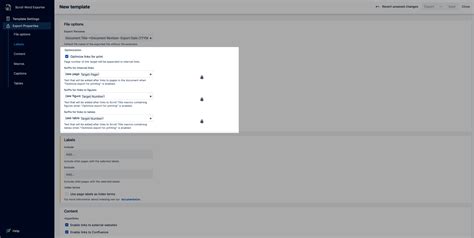 Define Link Label References For Internal Links And Figurescaptions